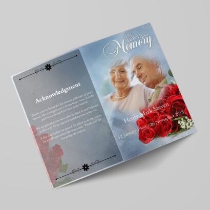 Decent Funeral Program Template - Funeral Pamphlet Site