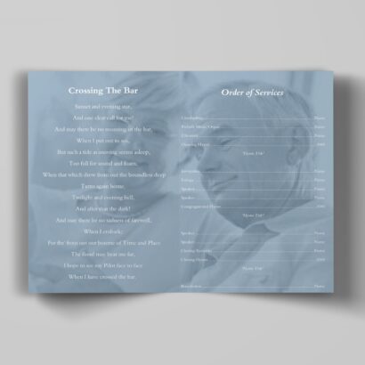 Decent Funeral Program Template - Funeral Pamphlet Site