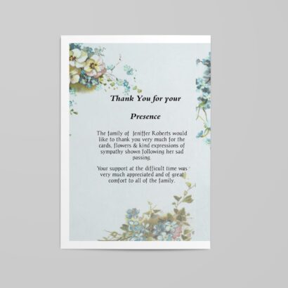 Royal Natural Funeral Program Template - Funeral Pamphlet Site